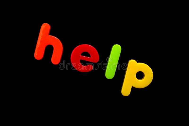 The word HELP stock image. Image of colour, advice, emblem - 119290683