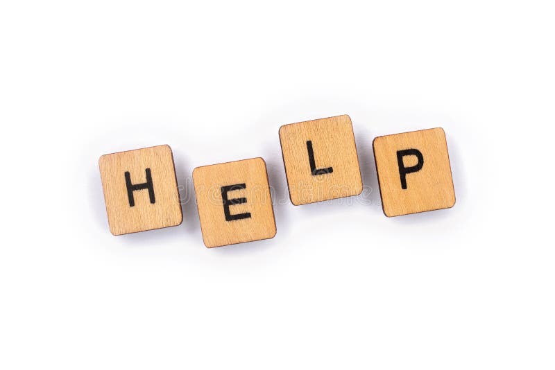 The word HELP stock photo. Image of lend, advice, guidance - 130342154