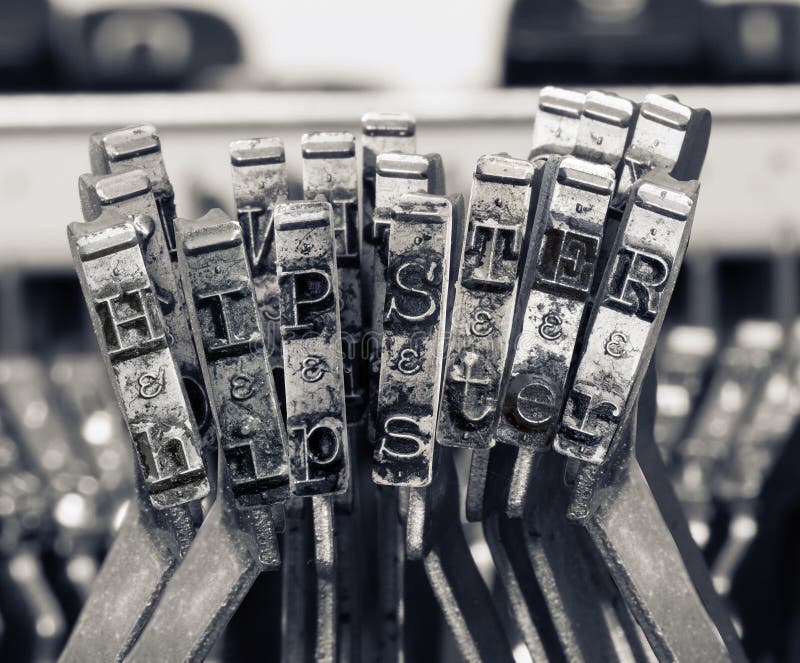 Old Typwriter Keys Stock Photos - Free & Royalty-Free Stock Photos from ...