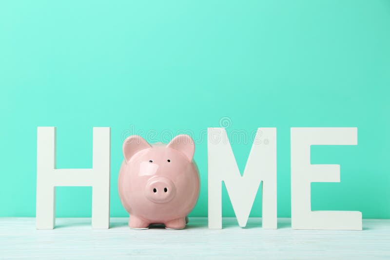 Word home stock photo. Image of rustic, retro, save, coin - 78626666