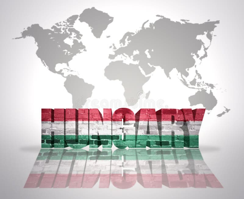 Word Hungary World Map Background Stock Illustrations – 15 Word Hungary ...