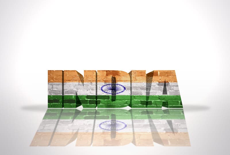 Word India on the White Background Stock Illustration - Illustration of ...
