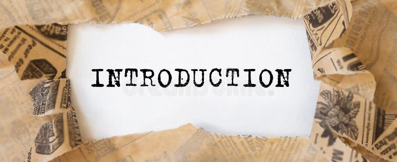 Word INTRODUCTION on Paper on Office Desk Stock Photo - Image of white ... Word INTRODUCTION on Paper on Office Desk Stock Photo - Image of white ...