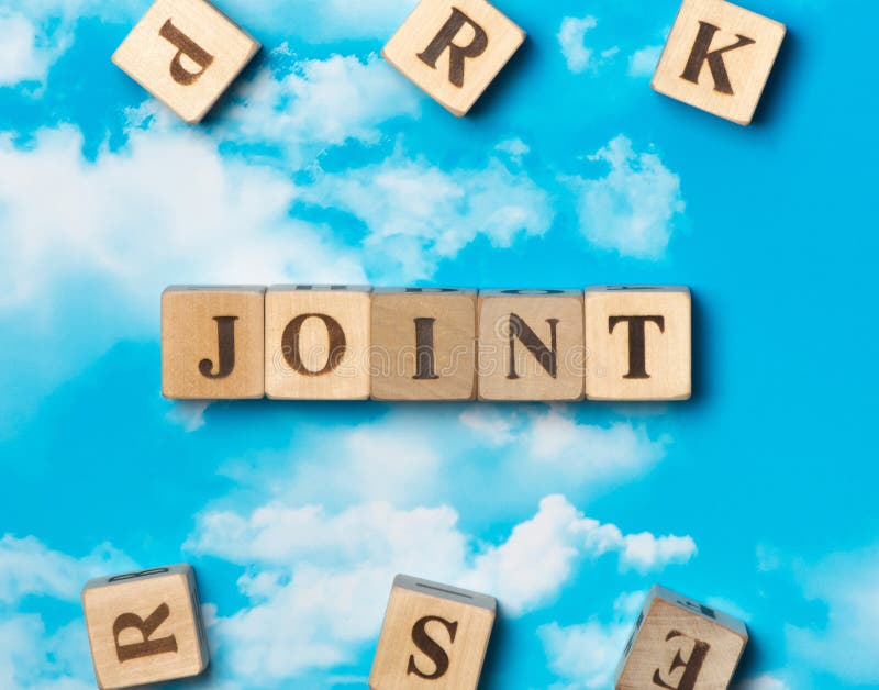 The word Joint stock image. Image of colour, healthy - 85229313