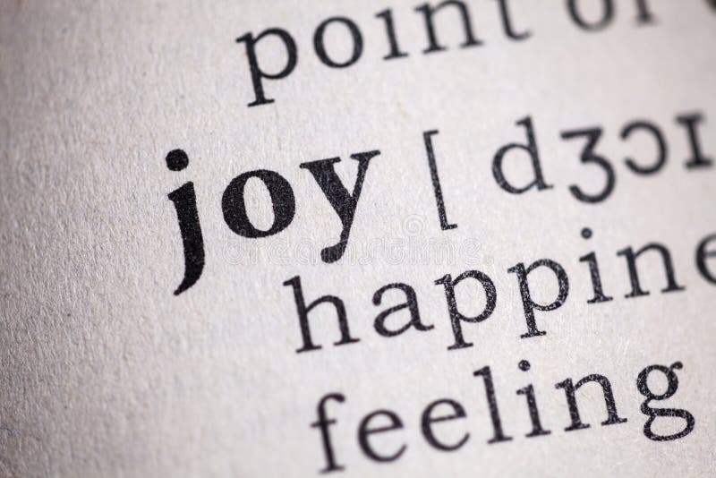 Word of joy stock image. Image of joyfull, text, definition - 143374207