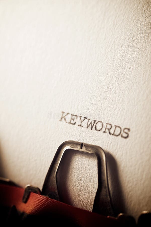 Keywords concept view stock photo. Image of keyword - 174768604