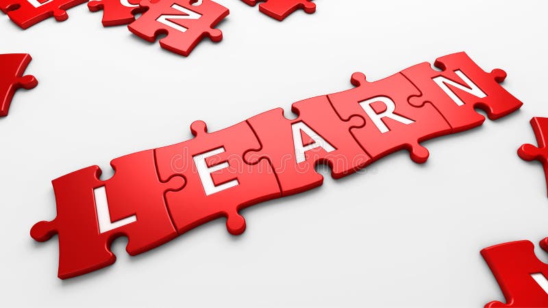 Word learn stock illustration. Illustration of icon, formation - 30311417