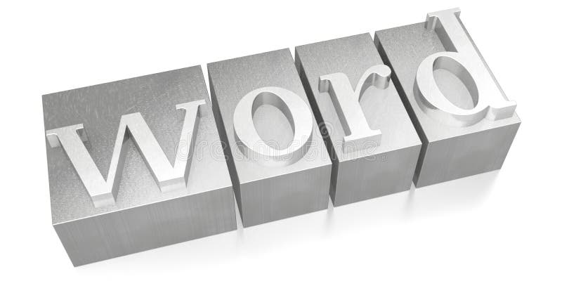 Word Silver on White stock illustration. Illustration of olympia - 6059590