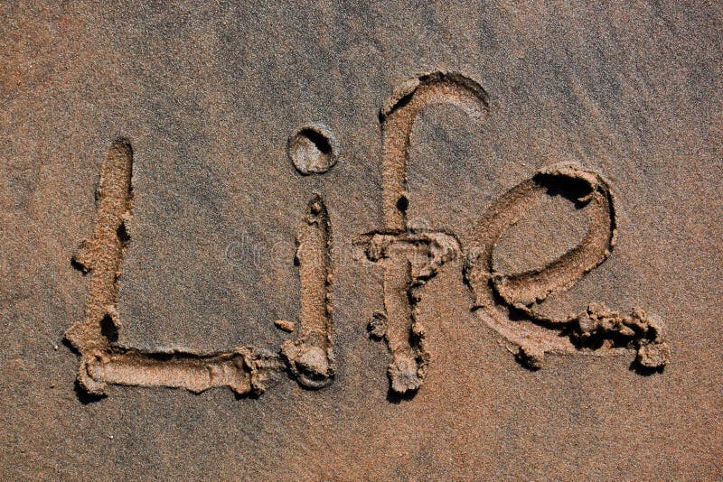 Life Written Sand Stock Photos - Download 555 Royalty Free Photos