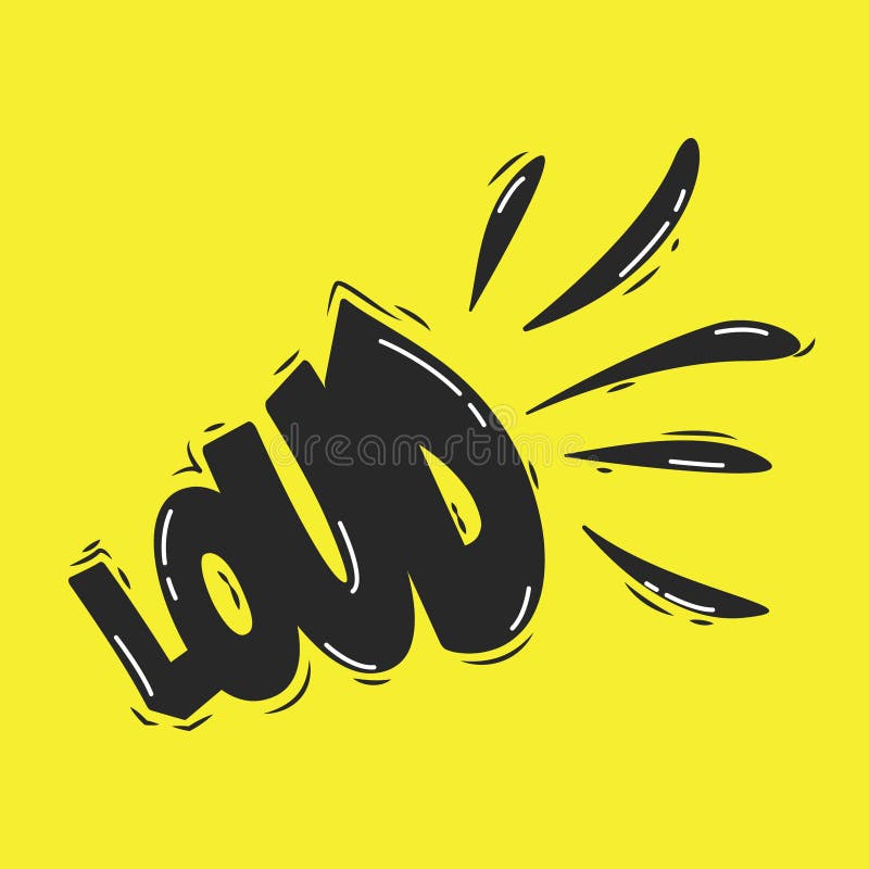 Loud Words Stock Illustrations – 309 Loud Words Stock Illustrations ...