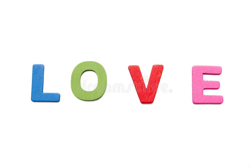 Word love stock photo. Image of love, valentines, closeup - 50172454