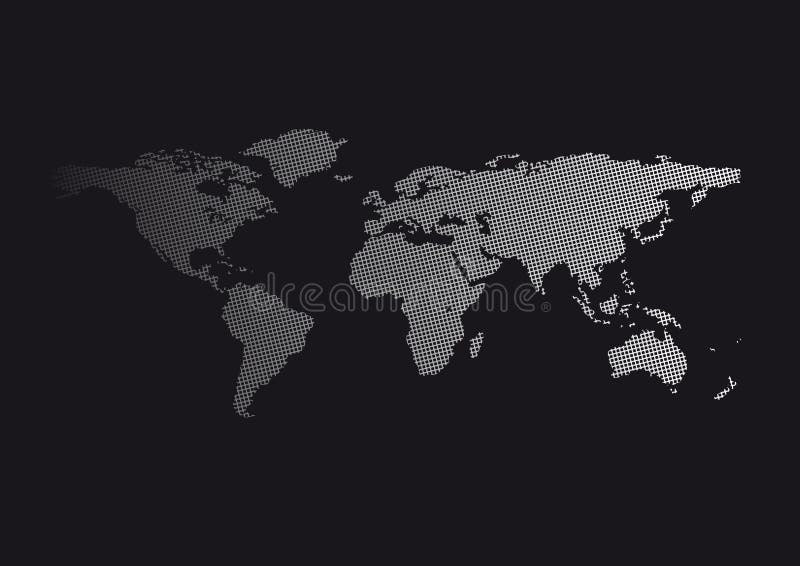 World Map Carbon stock vector. Illustration of global - 5120564