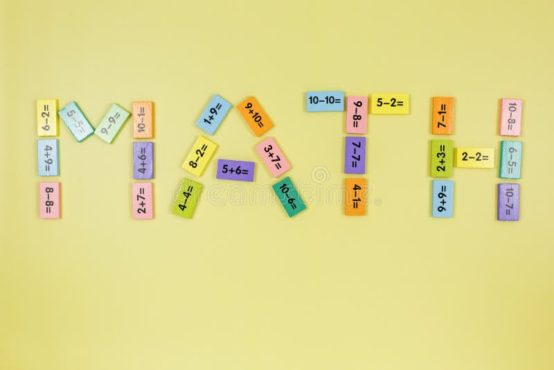 The word Math stock photo. Image of text, university - 36593754