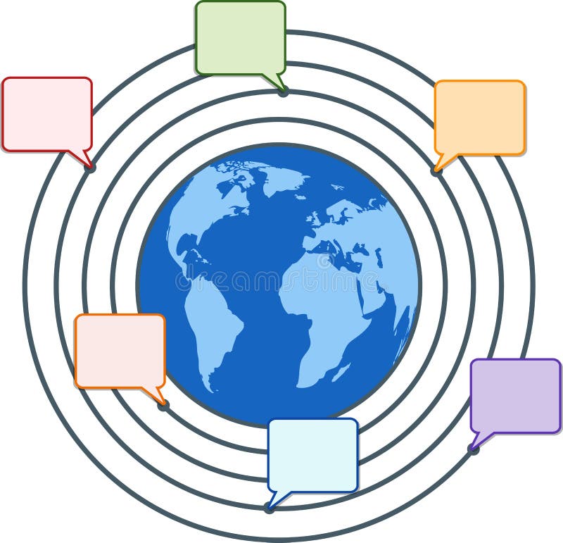 Word with message stock vector. Illustration of cloud - 77062442