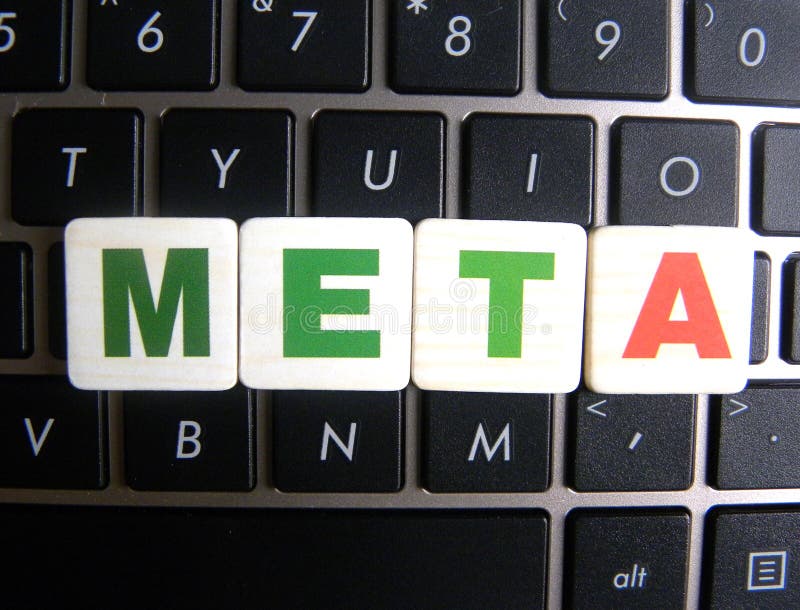 Meta Word Black Background Stock Photos - Free & Royalty-Free Stock ...