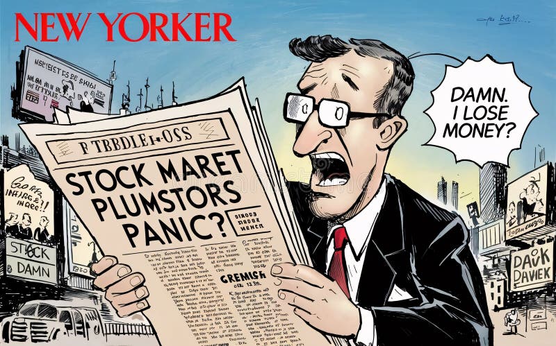 Comic Style Illustration of Finance, Dollar, Euro and Currencies Stock ...