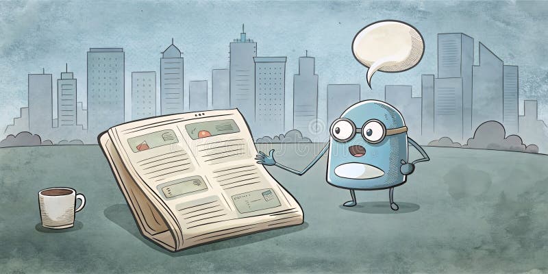 Comic Style Illustration of Finance, Dollar, Euro and Currencies Stock ...