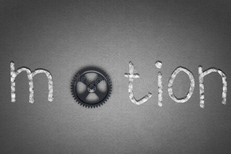 Word motion stock photo. Image of gear, machine, progress - 56498806