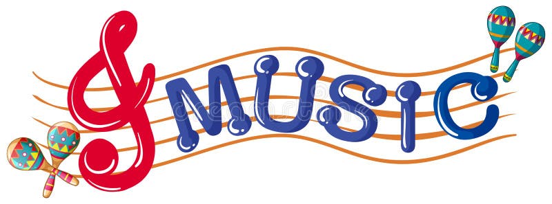 Music Notes with ABC stock vector. Illustration of bubble - 70690022