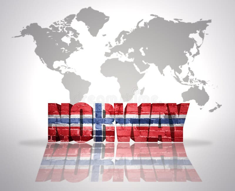Word Norway on the White Background Stock Illustration - Illustration ...