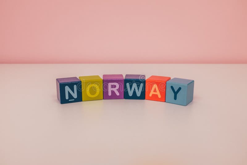 Word Norway Made of Travel Shots (my Photos) Stock Image - Image of ...