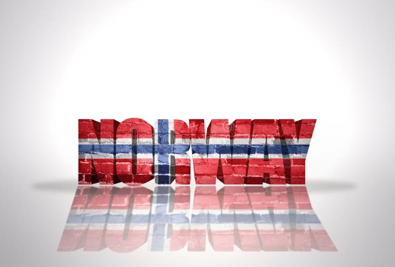 Word Norway on the White Background Stock Illustration - Illustration ...