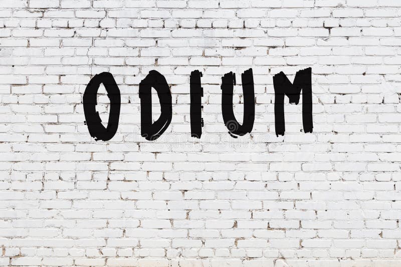 Word Odium Stock Illustrations – 6 Word Odium Stock Illustrations ...