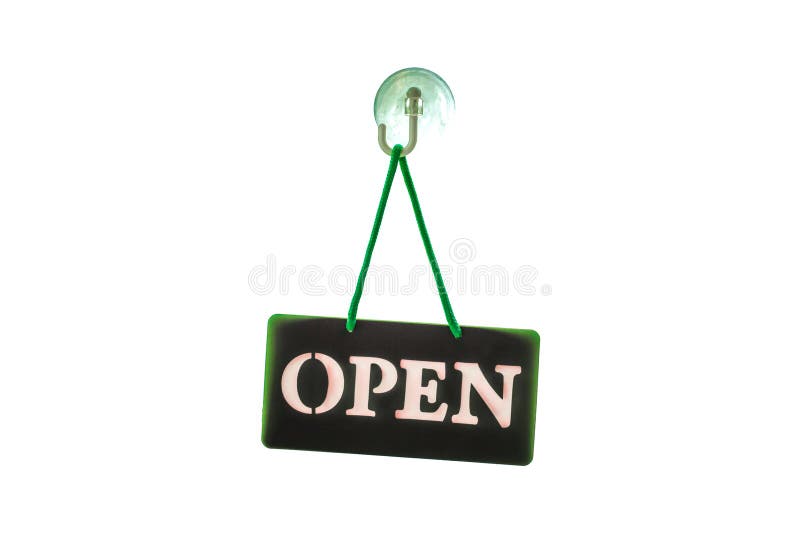 The Word Open in White Background Stock Photo - Image of design ...