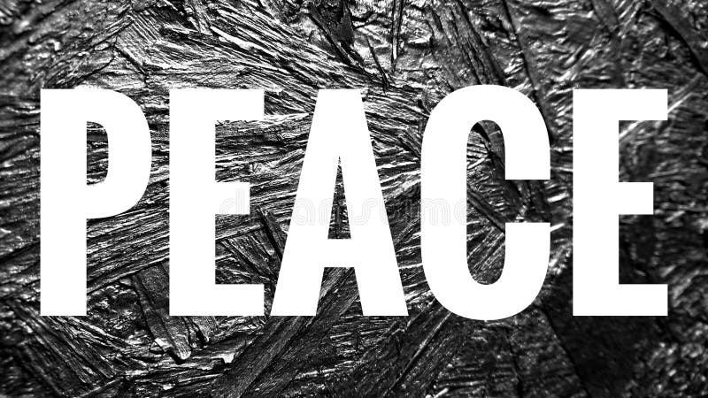 The Word Peace Background Wallpaper Stock Illustration - Illustration ...
