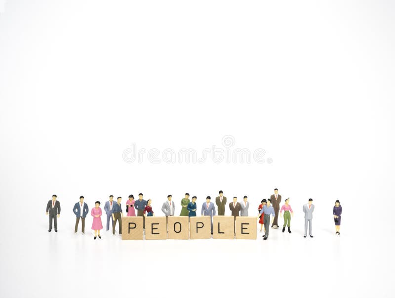 The word people stock illustration. Illustration of blocks - 345702202
