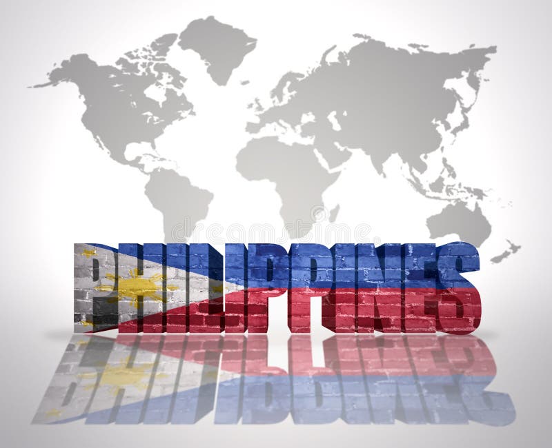 Word Philippines on the White Background Stock Illustration ...