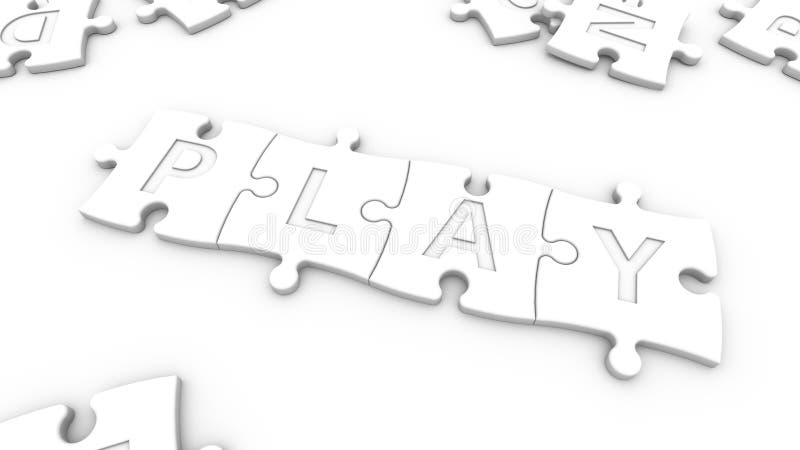 Word play stock illustration. Illustration of word, toys - 29988808