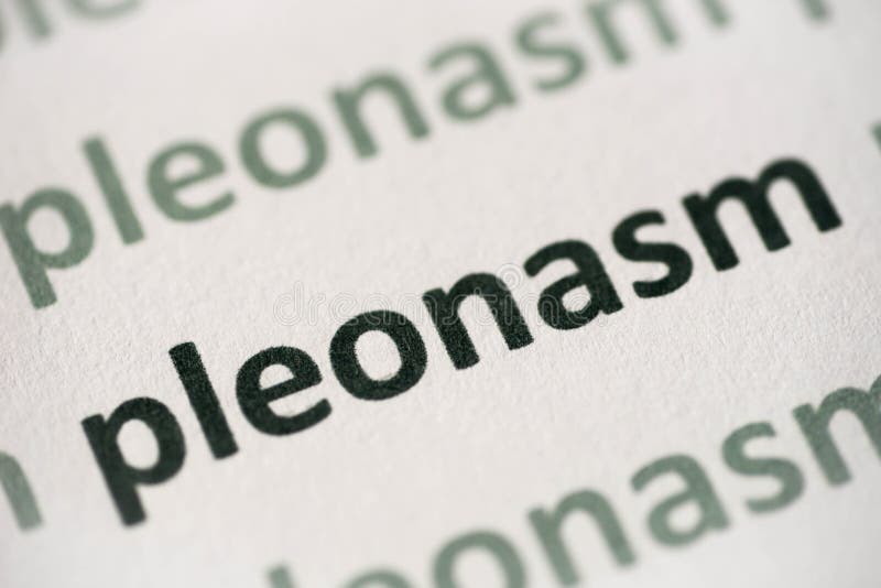 Word Pleonasm Stock Photos - Free & Royalty-Free Stock Photos from ...