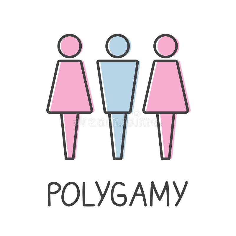 Polygamy stock illustration. Illustration of rings, sexual - 28632170