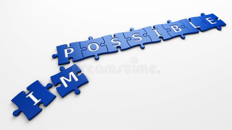 Word possible stock illustration. Illustration of feasible - 31799051