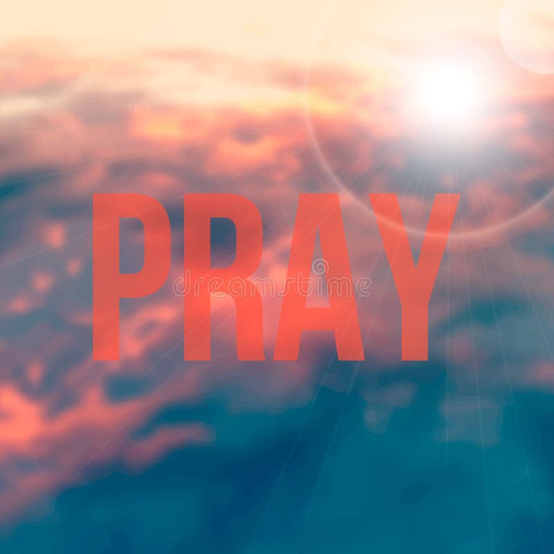 Pray word stock image. Image of background, pattern, pray - 32251435