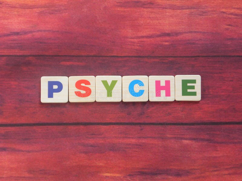 Word Psyche stock photo. Image of blank, abstract, english - 170108612