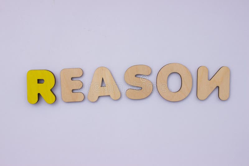 Word Reason on Keyboard Background Stock Image - Image of digital ...