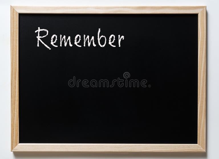 The word remember stock photo. Image of communication - 168121718