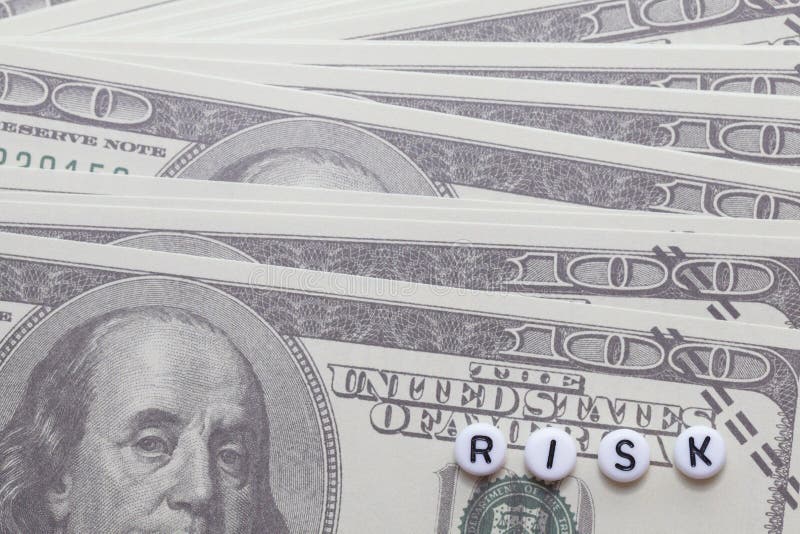 Word`risk` with Poker Chips Stock Photo - Image of financial ...