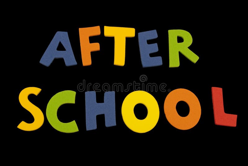 Word after School stock photo. Image of children, authority - 8708028
