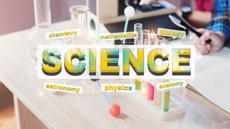 The word Science stock photo. Image of education, high - 36593774