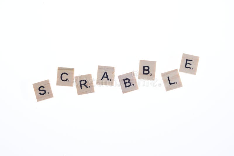 Scrabble Wood Letter Blocks Stock Photo - Image of words, squares: 2666556