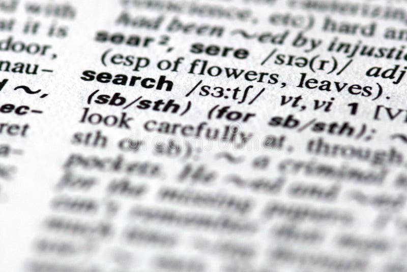 The word search stock image. Image of research, researcher - 7455415