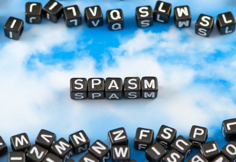 The word spasm stock image. Image of letters, injury - 85237651