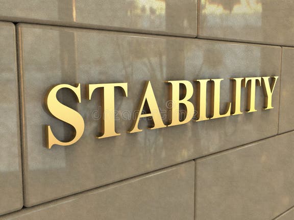 Word Stability stock image. Image of abstract, detail - 29040779