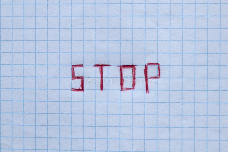 616 Stop Drawing Word Stock Photos - Free & Royalty-Free Stock Photos ...