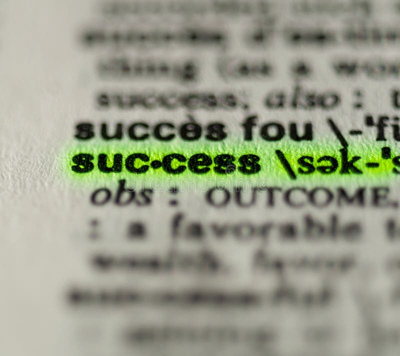 Word success closeup stock image. Image of concept, text - 30731681