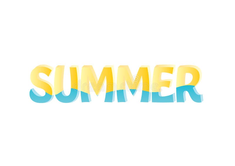 Summer Word Stock Illustrations – 40,044 Summer Word Stock ...
