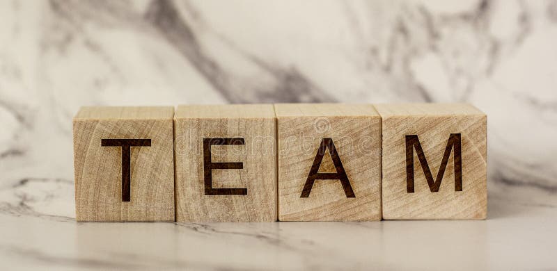 Our Team Written Black Chalkboard Empty Space Stock Image - Image of ...